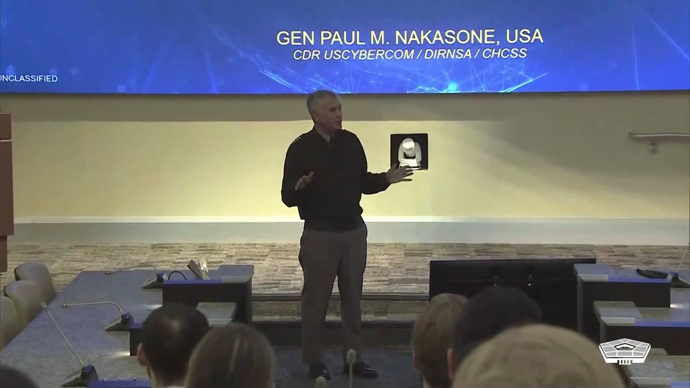 DVIDS - Video - Cybercom Commander Delivers Keynote Address