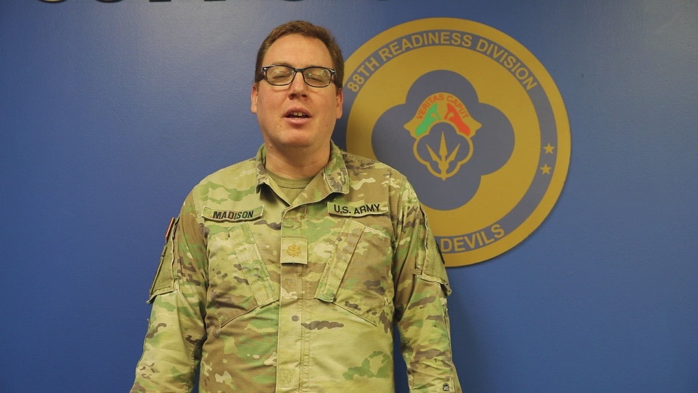DVIDS - Video - Maj. David Madison Army Reserve Birthday Shoutout