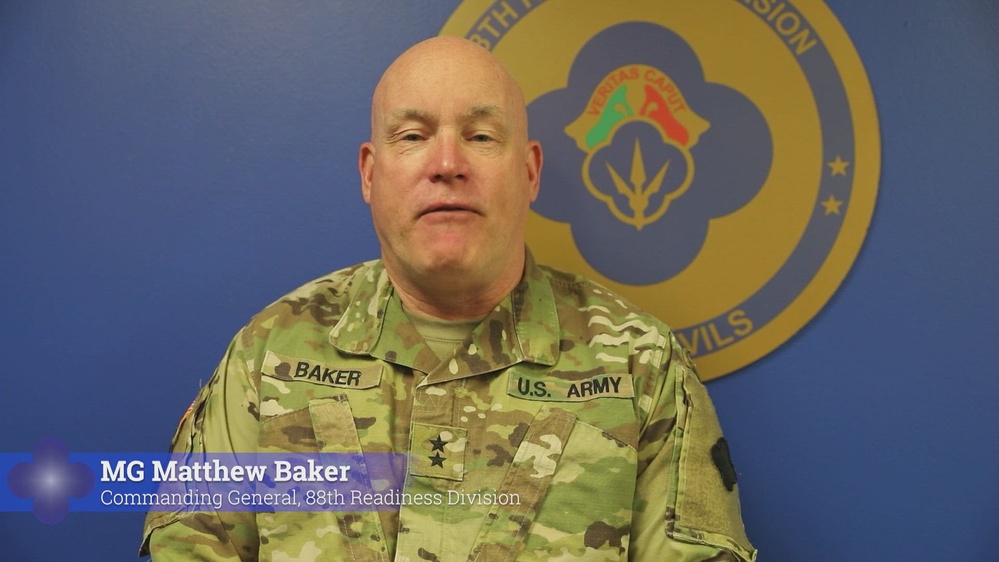 DVIDS - Video - Maj. Gen. Matthew Baker USAR Birthday shoutout for ...