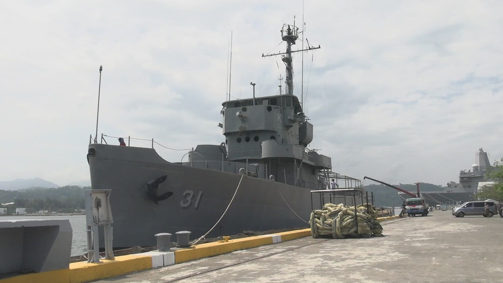 DVIDS - Video - BRP Pangasinan (PS-31) is Staged in Subic Bay During ...