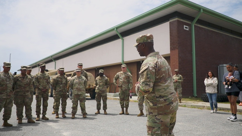 DVIDS - Video - Division Sustainment Soldiers Deploy to Europe