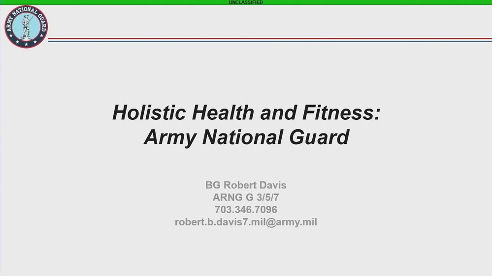 DVIDS - Video - Brig. Gen. Robert Davis, Army National Guard G3/5/7 ...