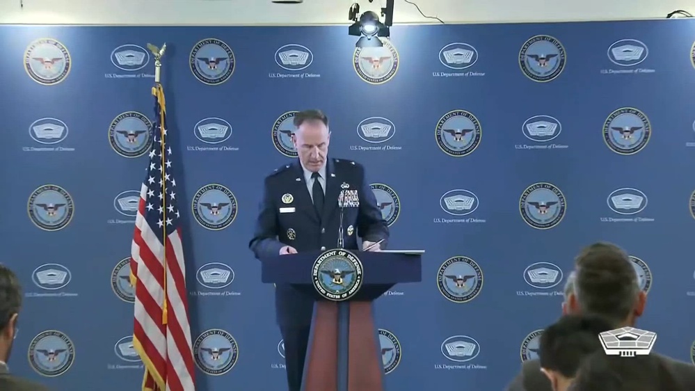 DVIDS - Video - Pentagon Press Secretary Holds Briefing