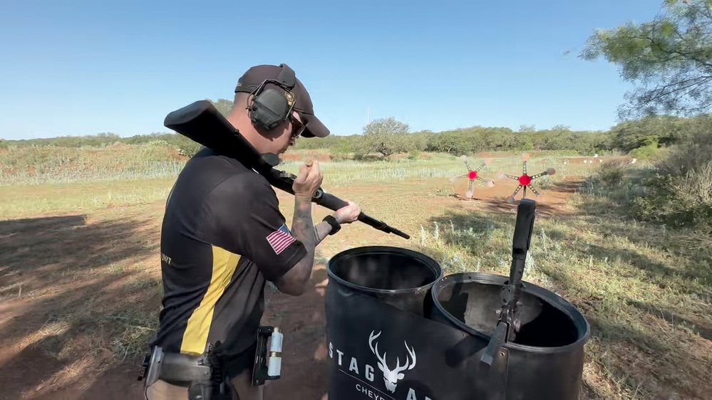 DVIDS - Video - Army Spc. Claims 3rd in Texas 3-Gun
