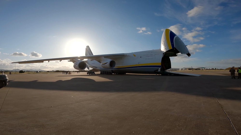 DVIDS - Video - Exercise Noble Jump 23: Antonov Delivers German Tiger ...