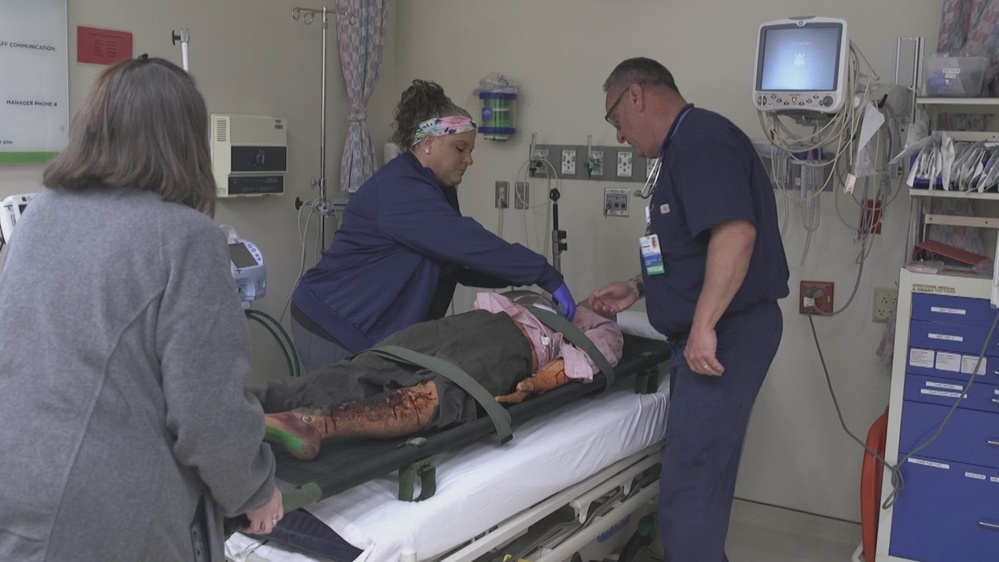 DVIDS - Video - Simulated Military Casualty Evacuation to Ascension St ...