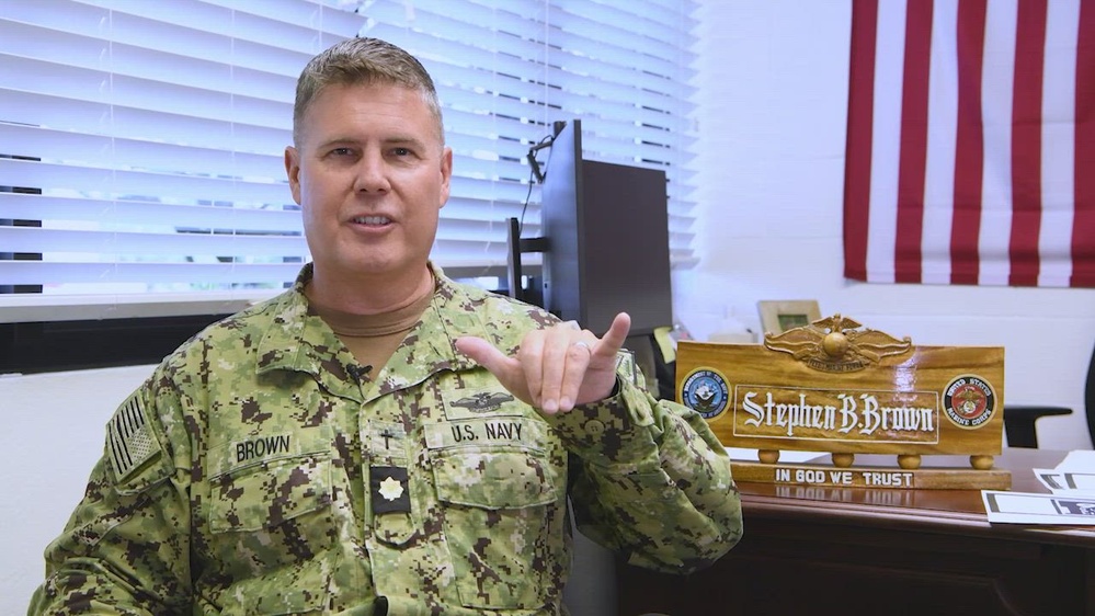 DVIDS - Video - Mental Health Awareness Month: LCDR Stephen Brown ...