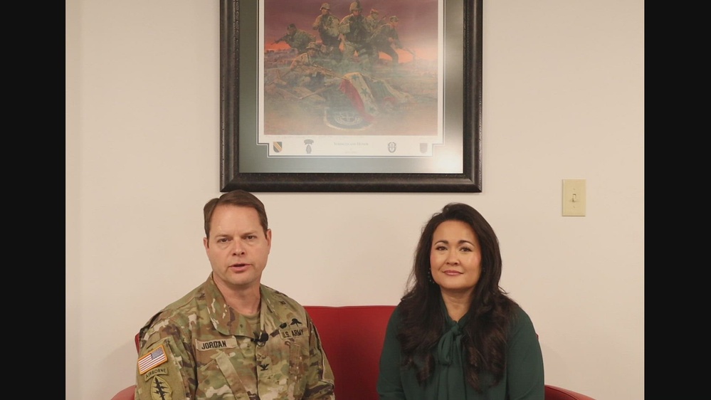 DVIDS - Video - Col. Jordan Sends Farewell Message to Mrs. Luster