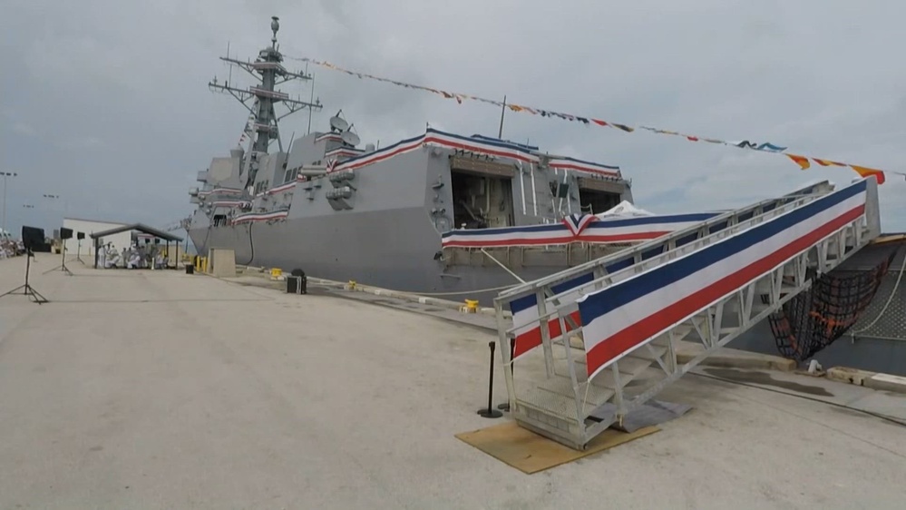 DVIDS - Video - USS Lenah Sutcliffe Higbee Commissioning