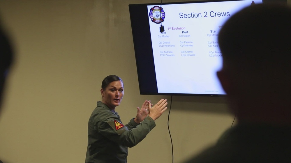 DVIDS - Video - Live Aircraft Fire Training at Night