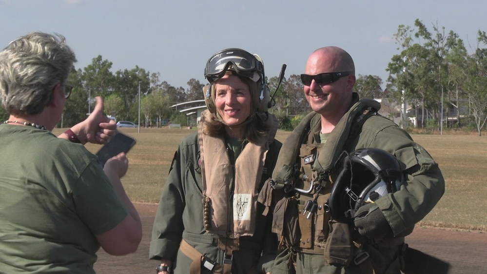 DVIDS - Video - Ambassador Caroline Kennedy visits Marine Rotational ...