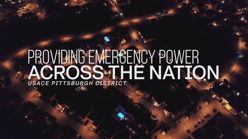 DVIDS - Video - Pittsburgh provides temporary emergency power to the ...