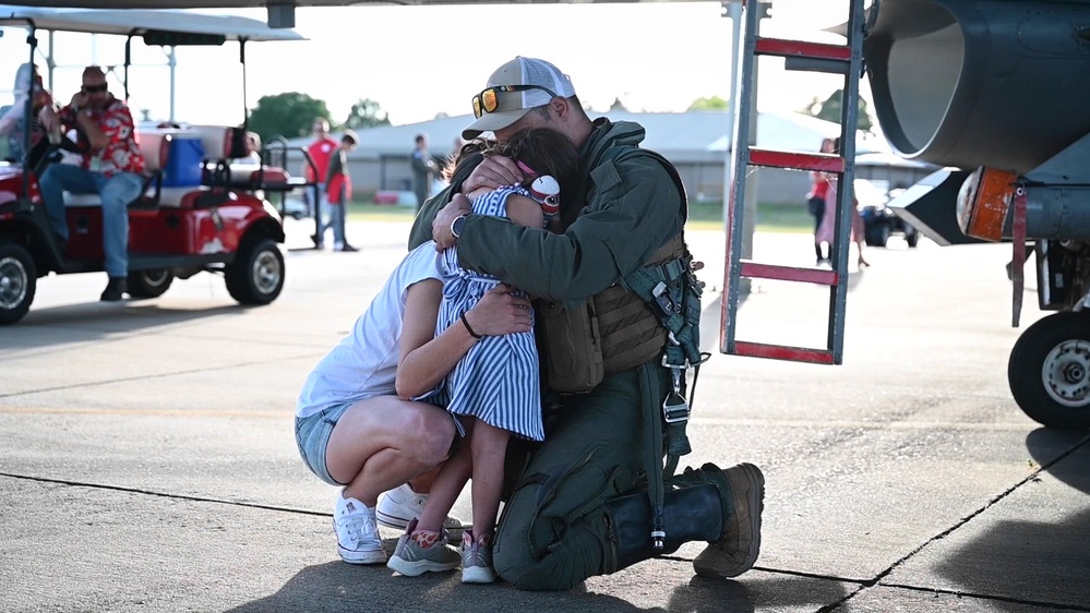DVIDS - Video - 77th FS “Gamblers” return from deployment