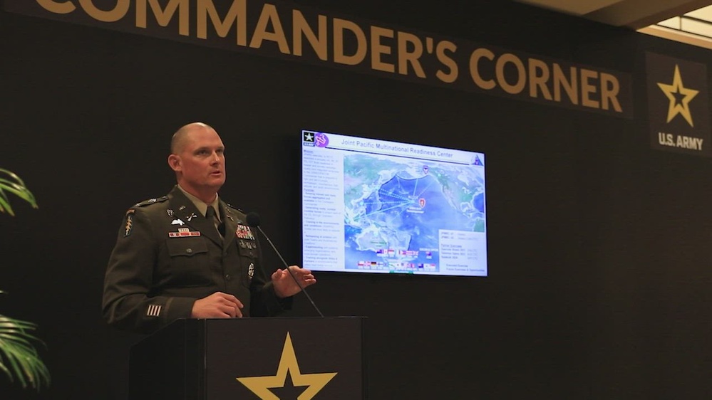 DVIDS - Video - Col. Bryan M. Martin Commanders Corner LANPAC 2023