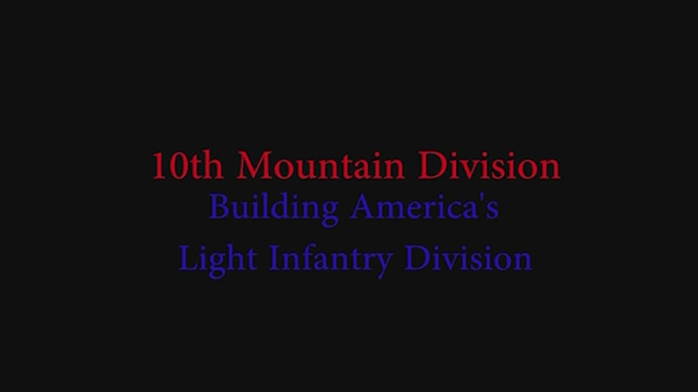 DVIDS - Video - 10th Mountain Division: Building America's Light ...