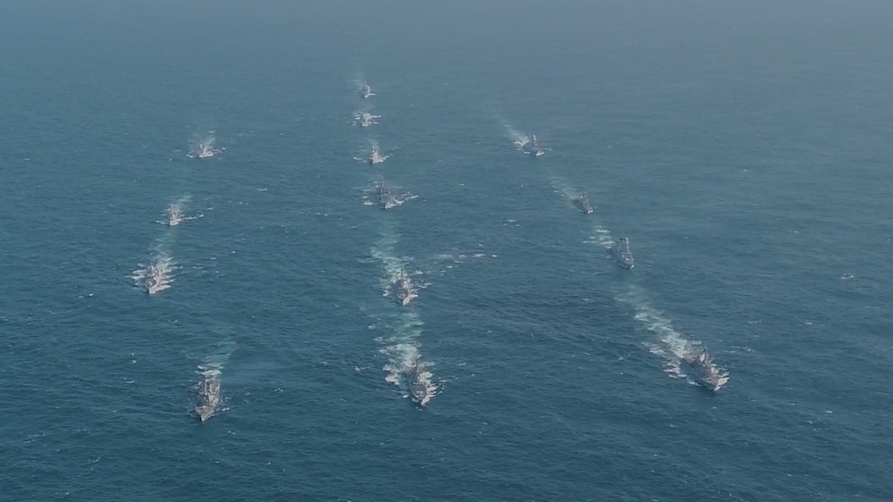 DVIDS - Video - USS Oscar Austin (DDG 79) and NATO allies perform a ...