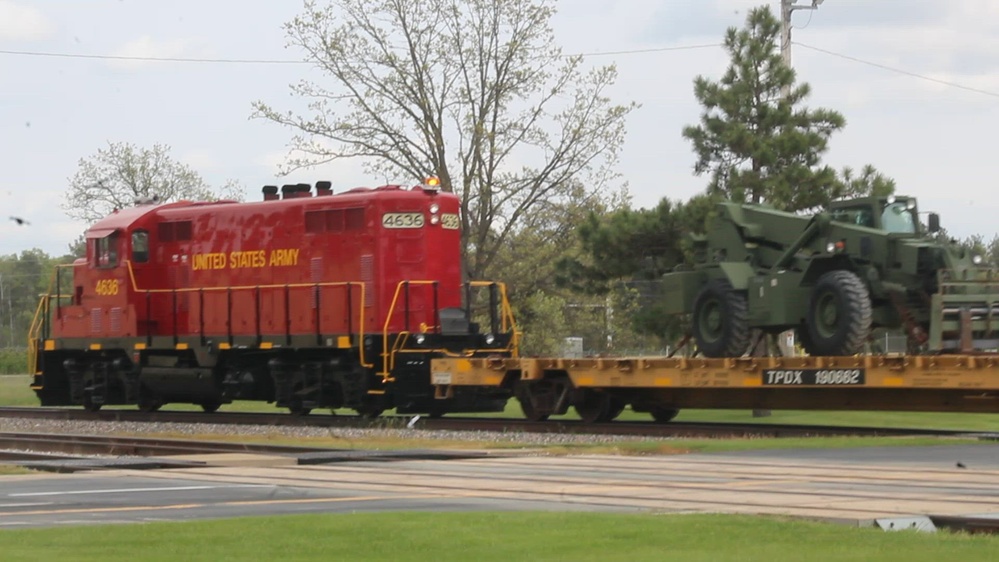 DVIDS - Video - Army locomotives at Fort McCoy key to success of first ...
