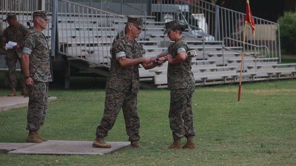 DVIDS - Video - Headquarters Battalion, MCBH, Relief and Appointment ...