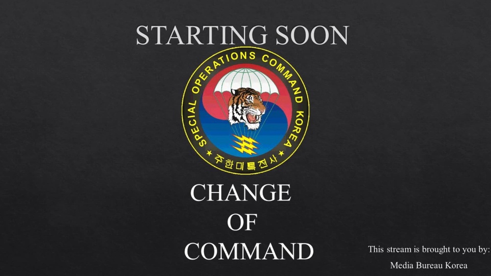 DVIDS - Video - SOCKOR Change of Command