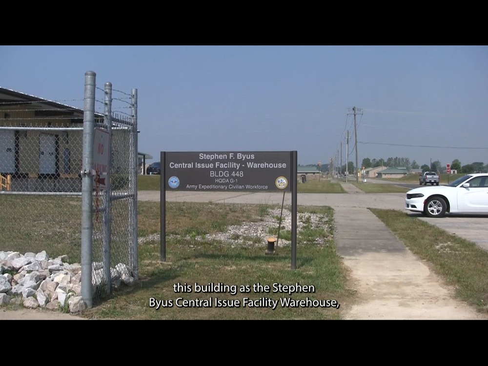 DVIDS - Video - Stephen Byus Central Issue Facility - Warehouse ...