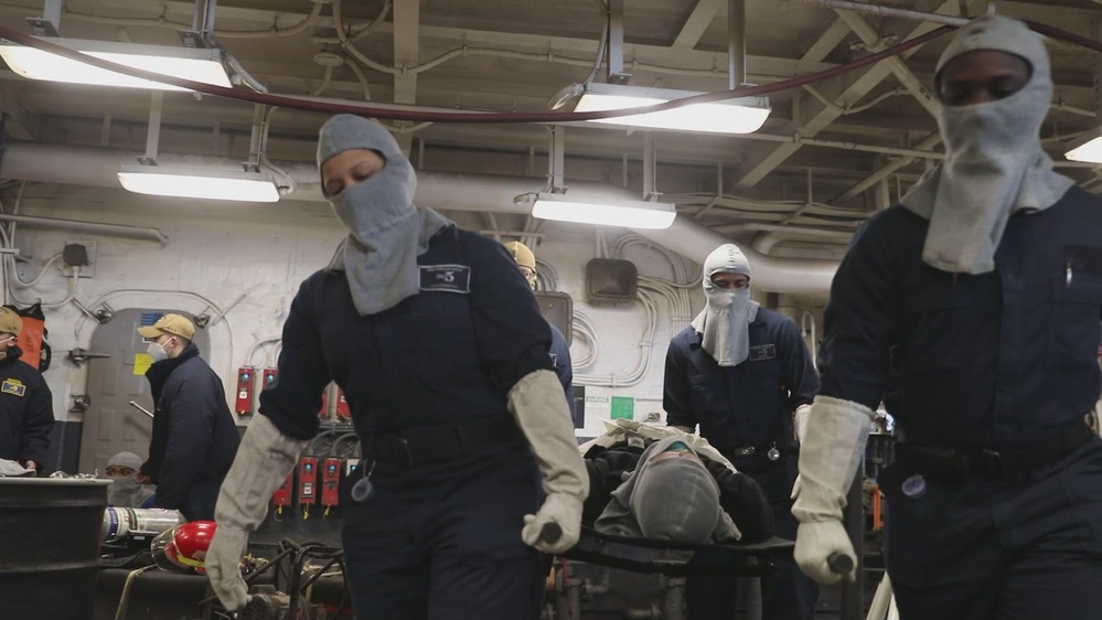 DVIDS - Video - USS Bataan Trains Tactical Combat Casualty Care