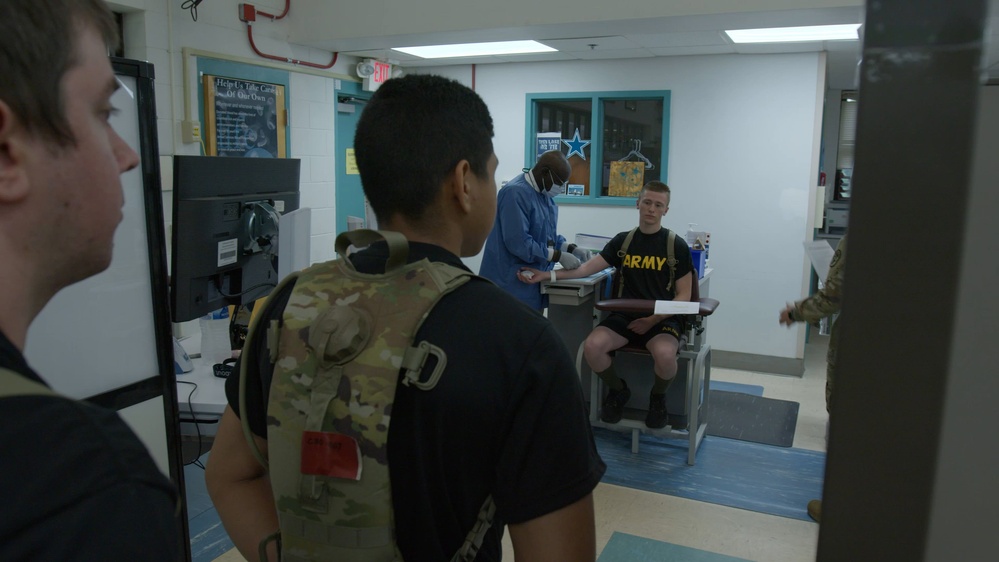 DVIDS - Video - Basic Combat Training-BCT-Exam-Bloodwork