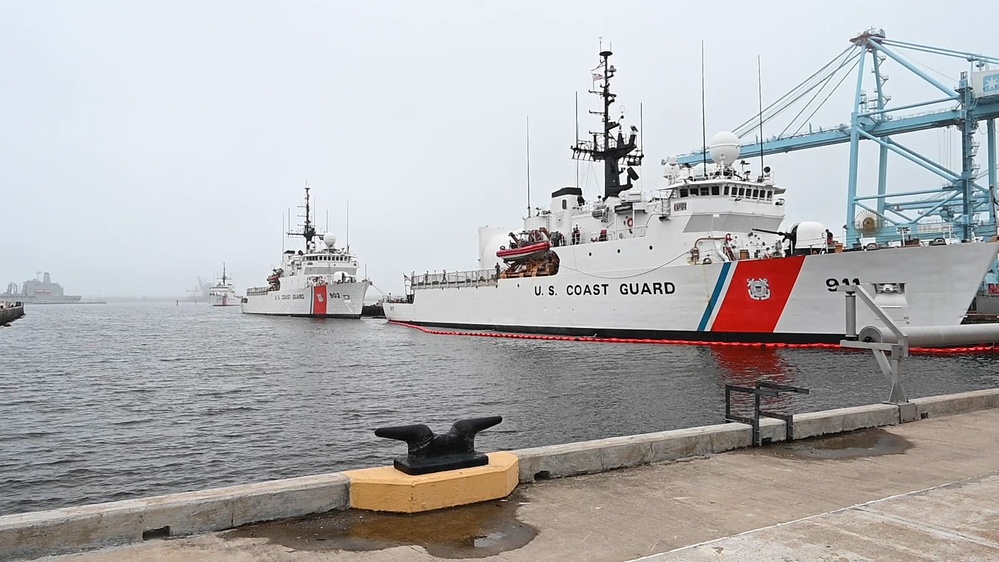 DVIDS - Video - USCGC Bear (WMEC 901) returns home following 65-day ...