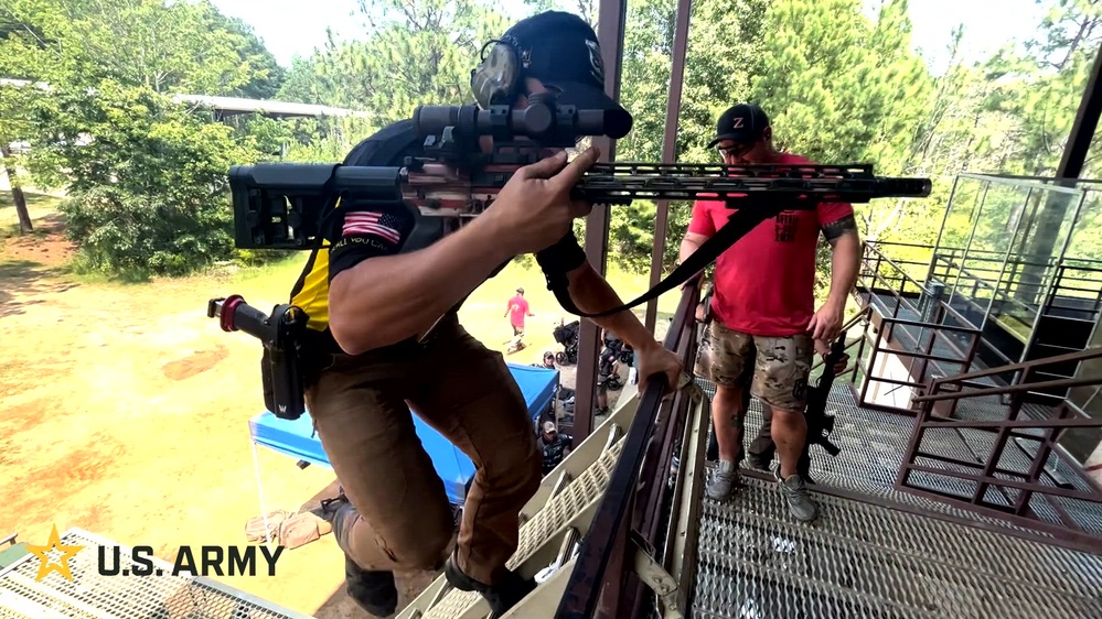 DVIDS - Video - U.S. Army Specialist Wins Memorial Duskin 3-Gun