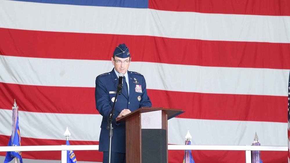 DVIDS - Video - 319th Reconnaissance Wing change of command ceremony (w ...