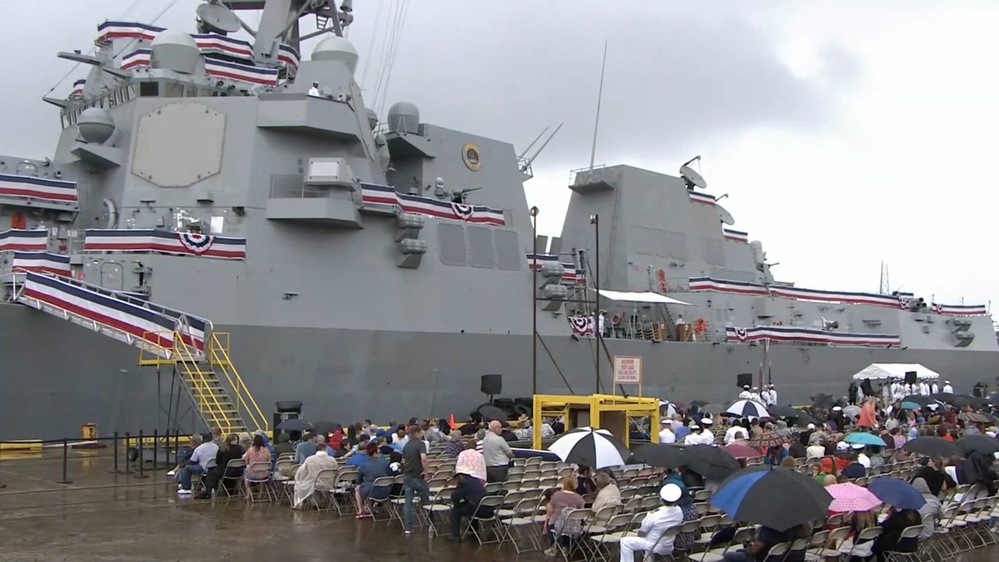 DVIDS - Video - USS Carl Levin Commissioning