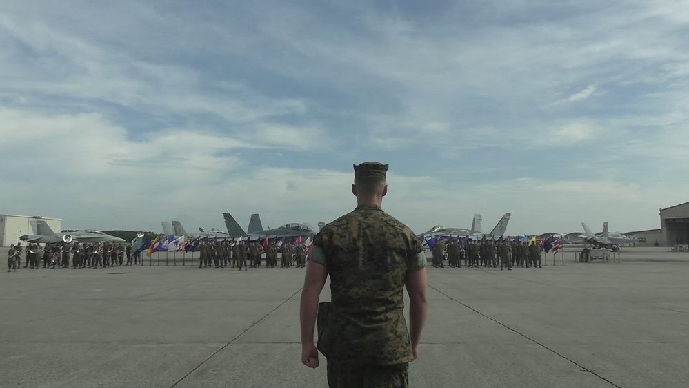 DVIDS - Video - VMFA-312 Change of Command Ceremony