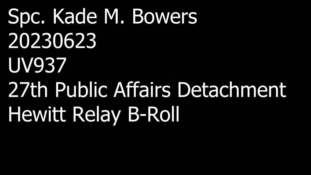 DVIDS - Video - 10th Mountain Division Soldiers Complete Hewitt Relay