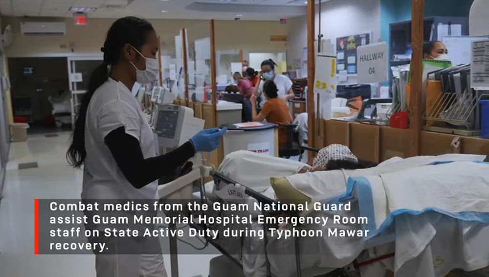 DVIDS - Video - Guam Guard Medics assist with hospital surge after ...