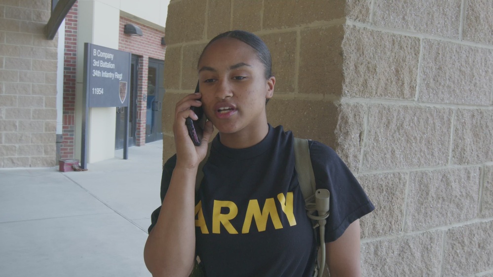 DVIDS - Video - Basic Combat Training-Calling home