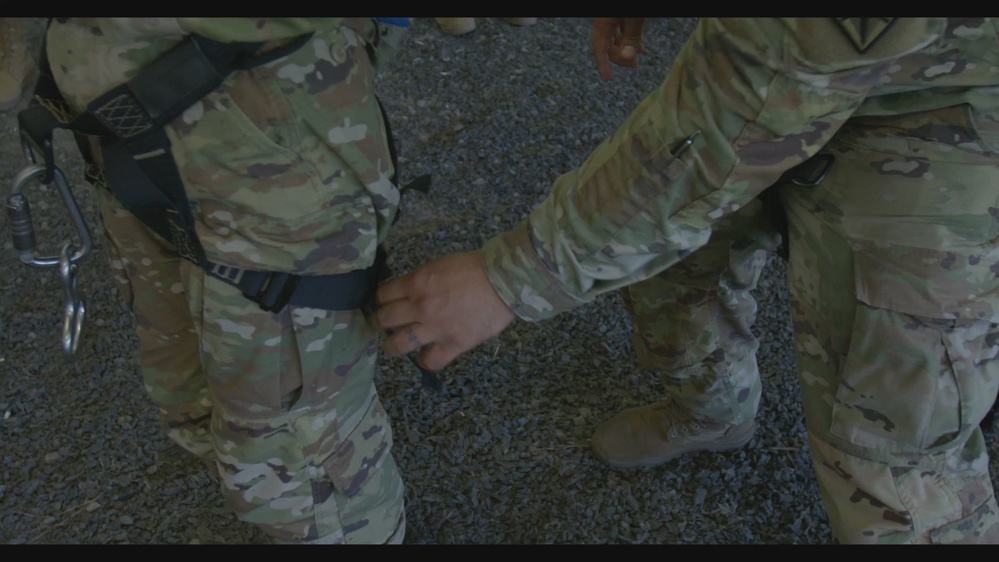 DVIDS - Video - Basic Combat Training-Rappel Ropes and Nets