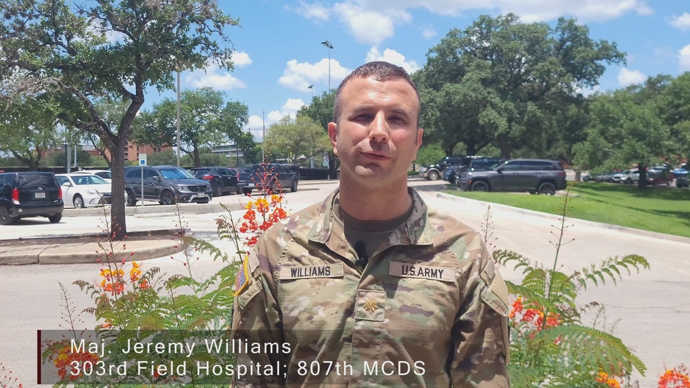 DVIDS - Video - Maj. Jeremy Williams - 4th of July Shoutout