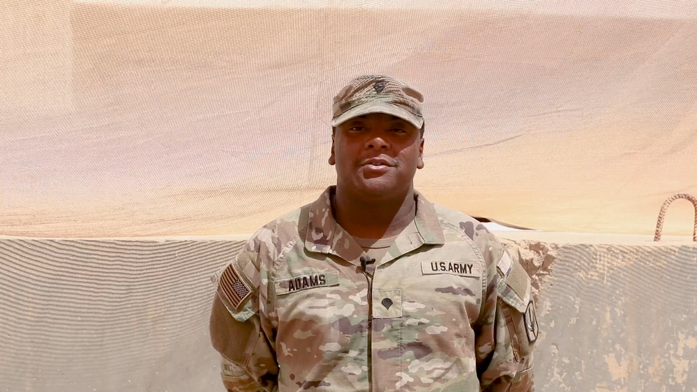 DVIDS - Video - SPC Adams- San Diego Padres- July 4th Shout-out