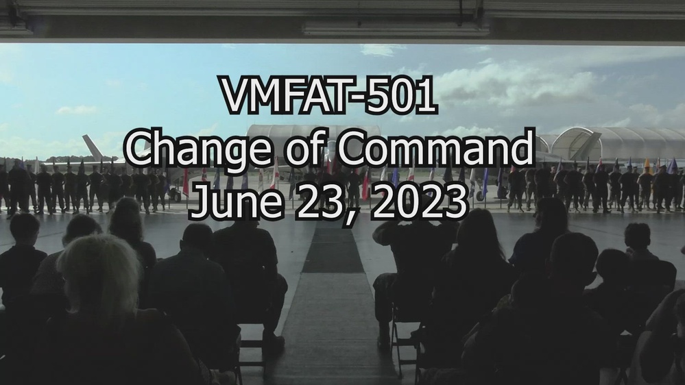 DVIDS - Video - VMFAT-501 Change of Command Ceremony