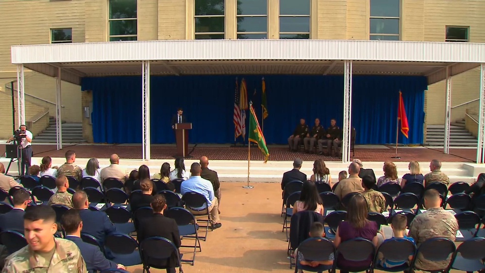 DVIDS - Video - Change of Command for the Protective Services Battalion