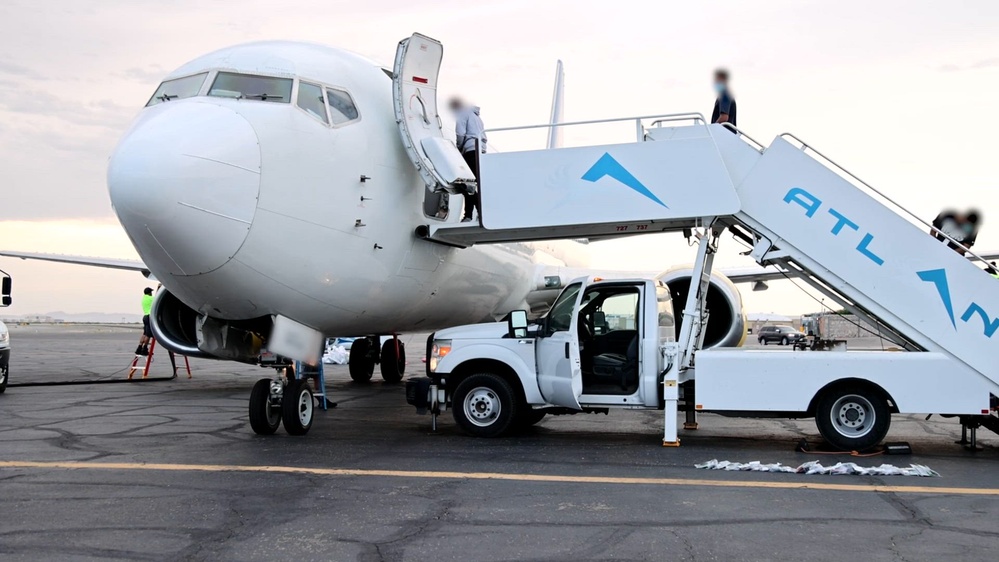 DVIDS - Video - ICE conducts removal flights June 30 to El Salvador