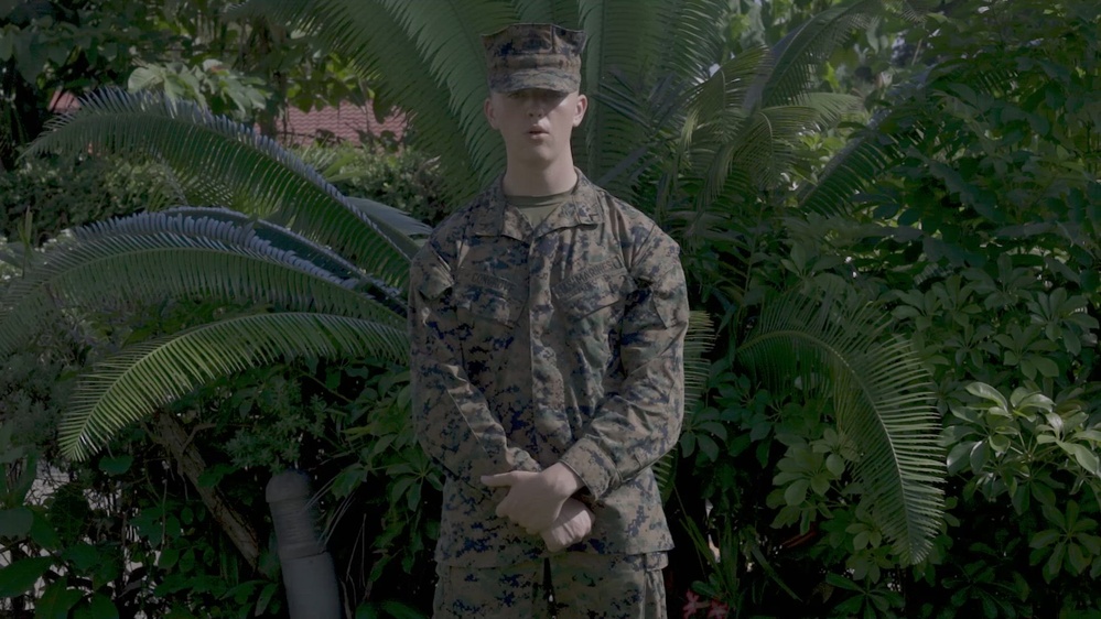 DVIDS - Video - July 4th Shout-out PFC. Aiden Congrove