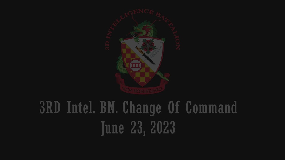 DVIDS - Video - 3rd Intelligence BN. Change of Command