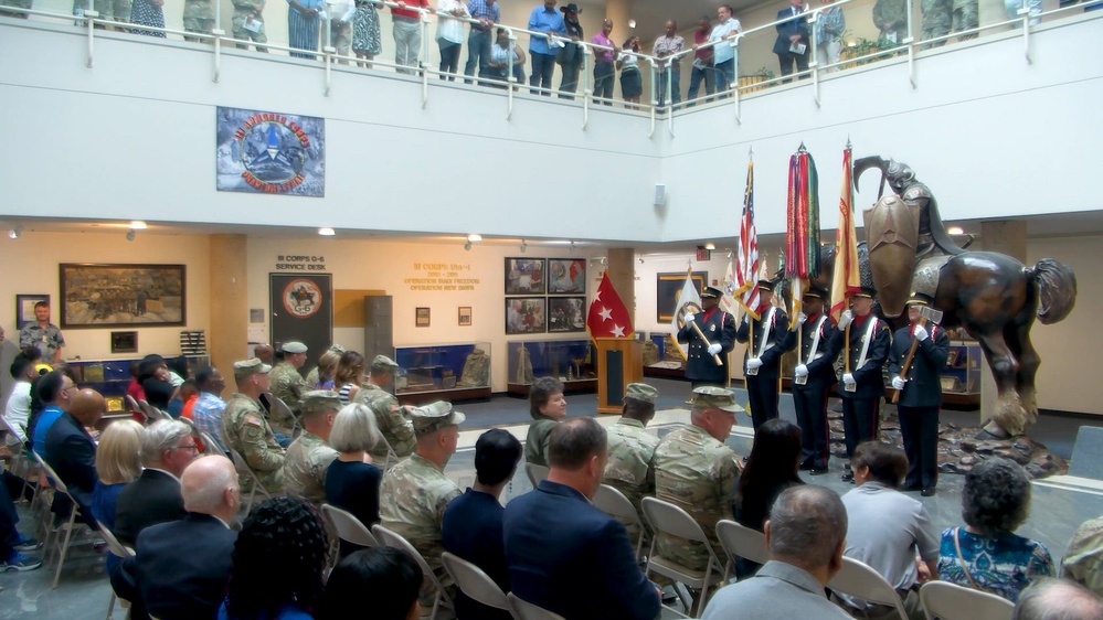 DVIDS - Video - U.S. Army Garrison-Fort Cavazos Change of Command Ceremony 2023: Col. Lakicia ...