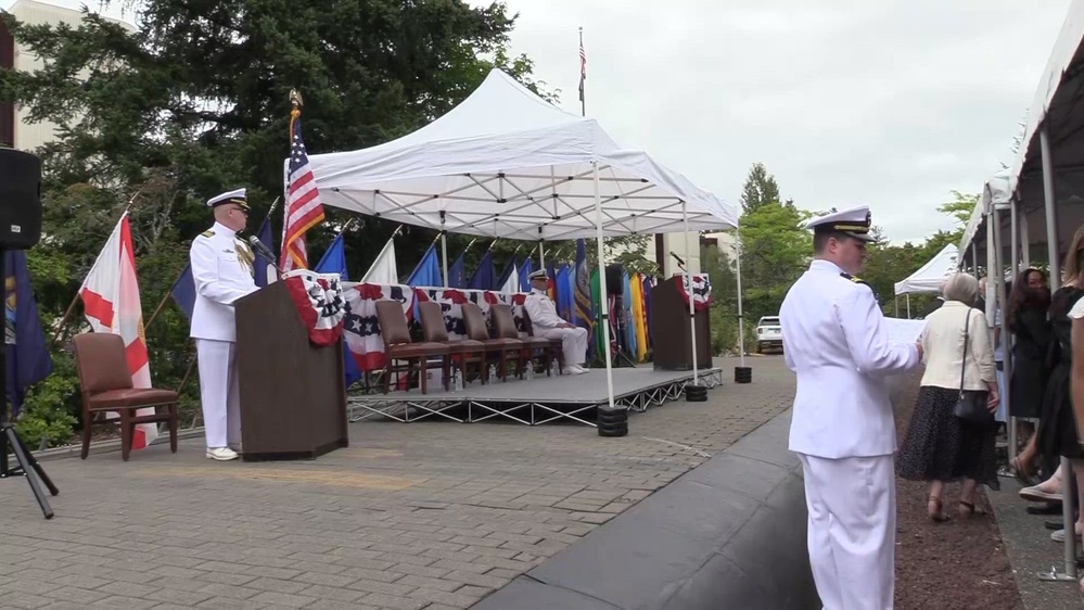 DVIDS - Video - Submarine Group Nine Holds Change of Command
