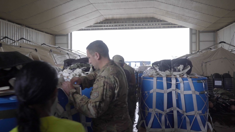 DVIDS - Video - Mobility Guardian 23 Parachute Rigging Broll