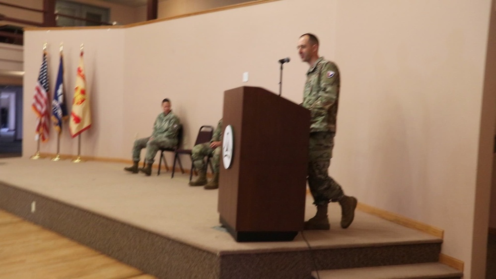 DVIDS - Video - Fort McCoy Garrison commander gives remarks during 2023 U.S. Army Garrison-Fort ...