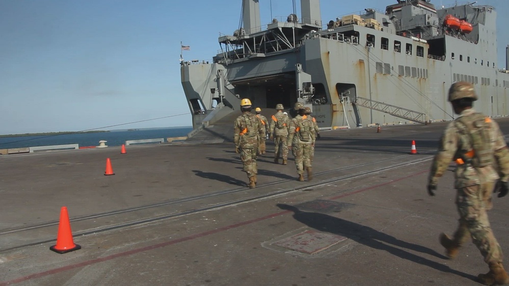 DVIDS - Video - 25th DSB Port Operations Before Exercise Talisman Sabre ...