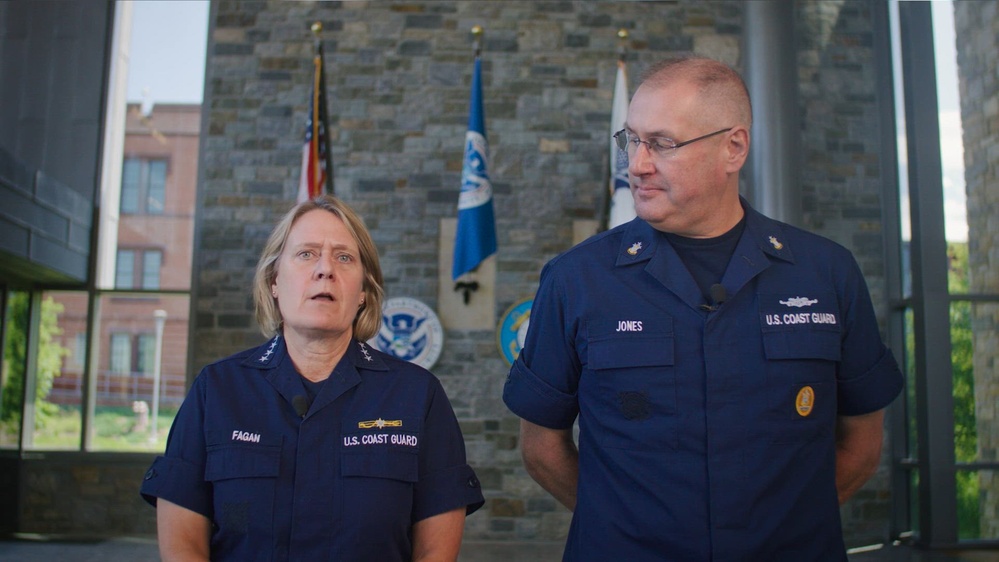 DVIDS - Video - Coast Guard Commandant and Master Chief Petty Officer ...