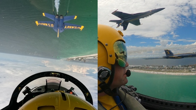 Blue Angels Cockpit View