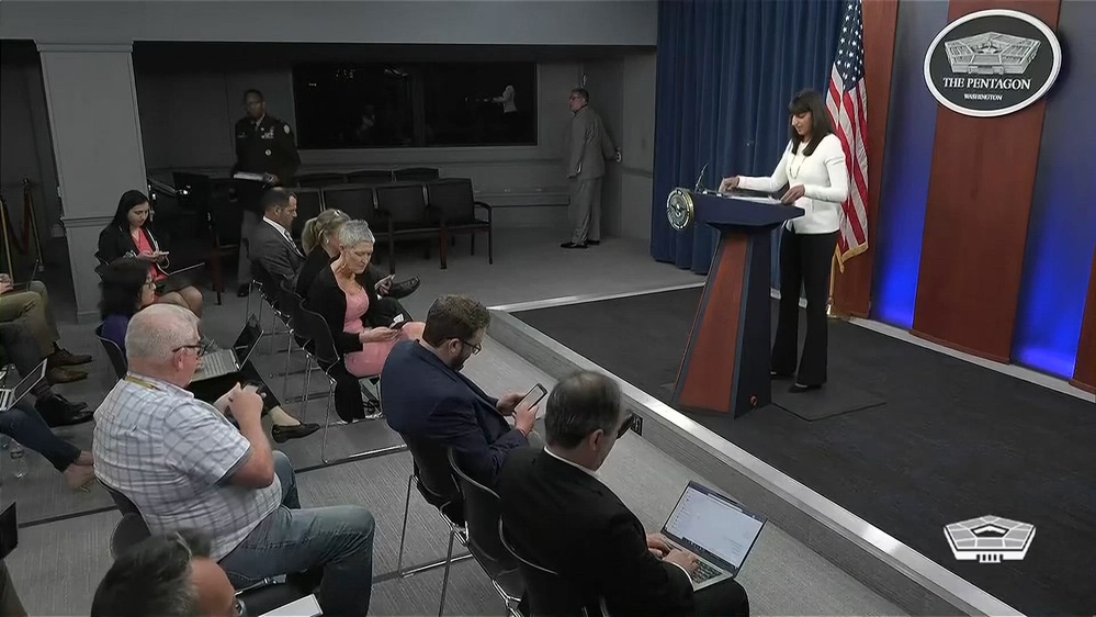 DVIDS - Video - Deputy Pentagon Press Secretary Holds Briefing